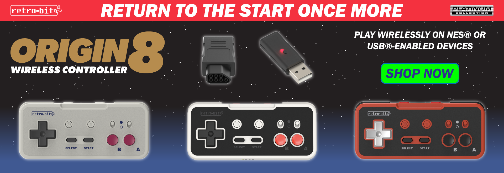 Global distribution of peripherals for modern and retro video game ...